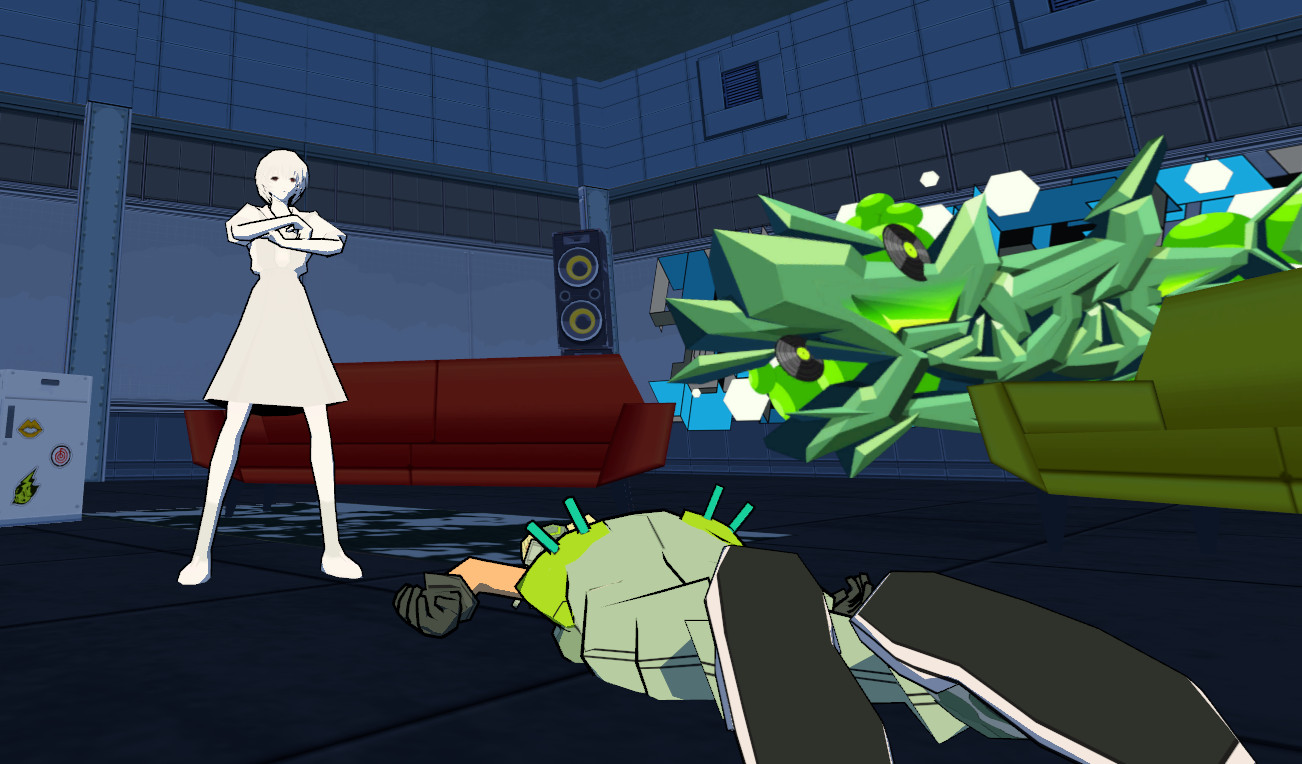 Rei (Neon Genesis Evangelion) Mod for Bomb Rush Cyberfunk | BRC Mods