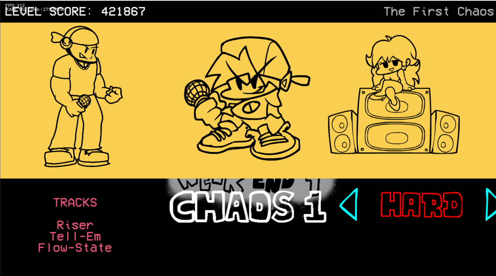 FNF VS CHAOS CREW(demo) Mod for Friday Night Funkin' | FNF Mods
