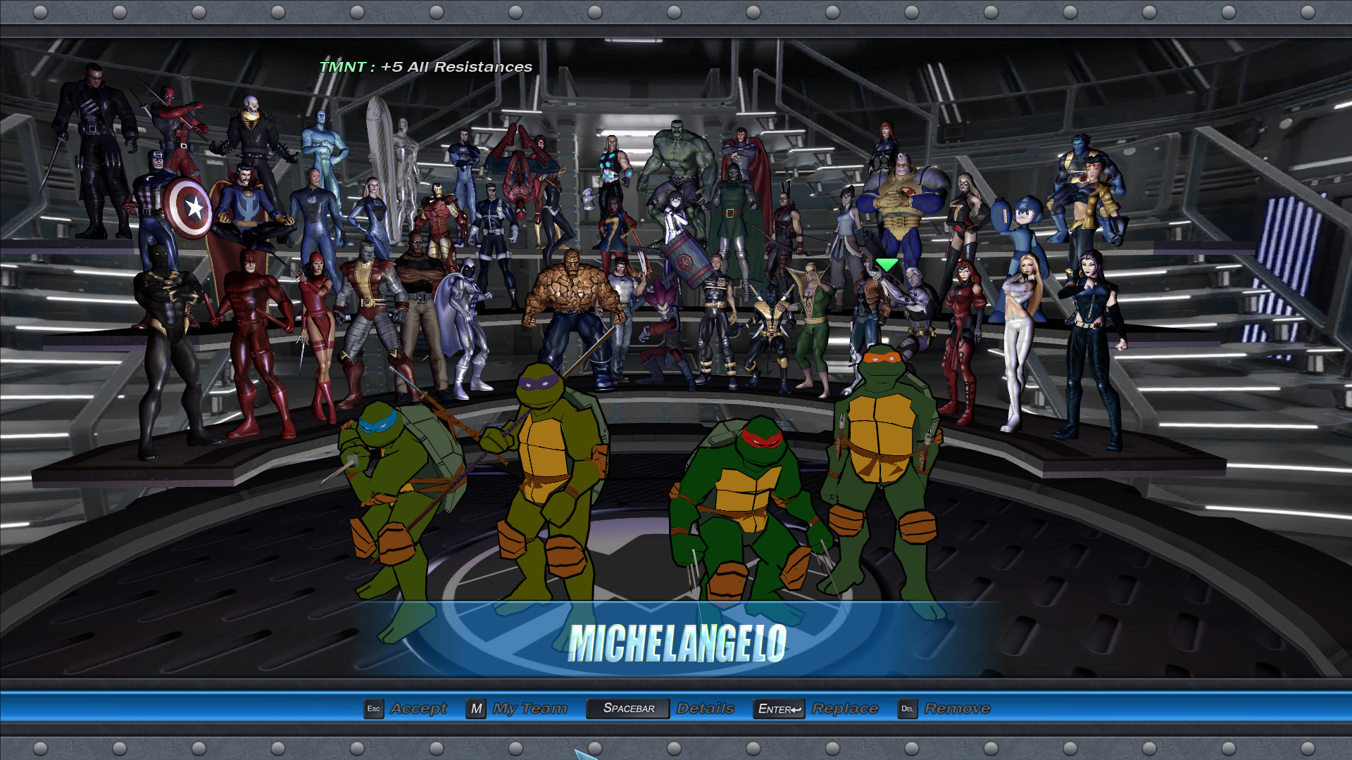 2003 Teenage Mutant Ninja Turtles Skin Pack Mod for Marvel: Ultimate ...