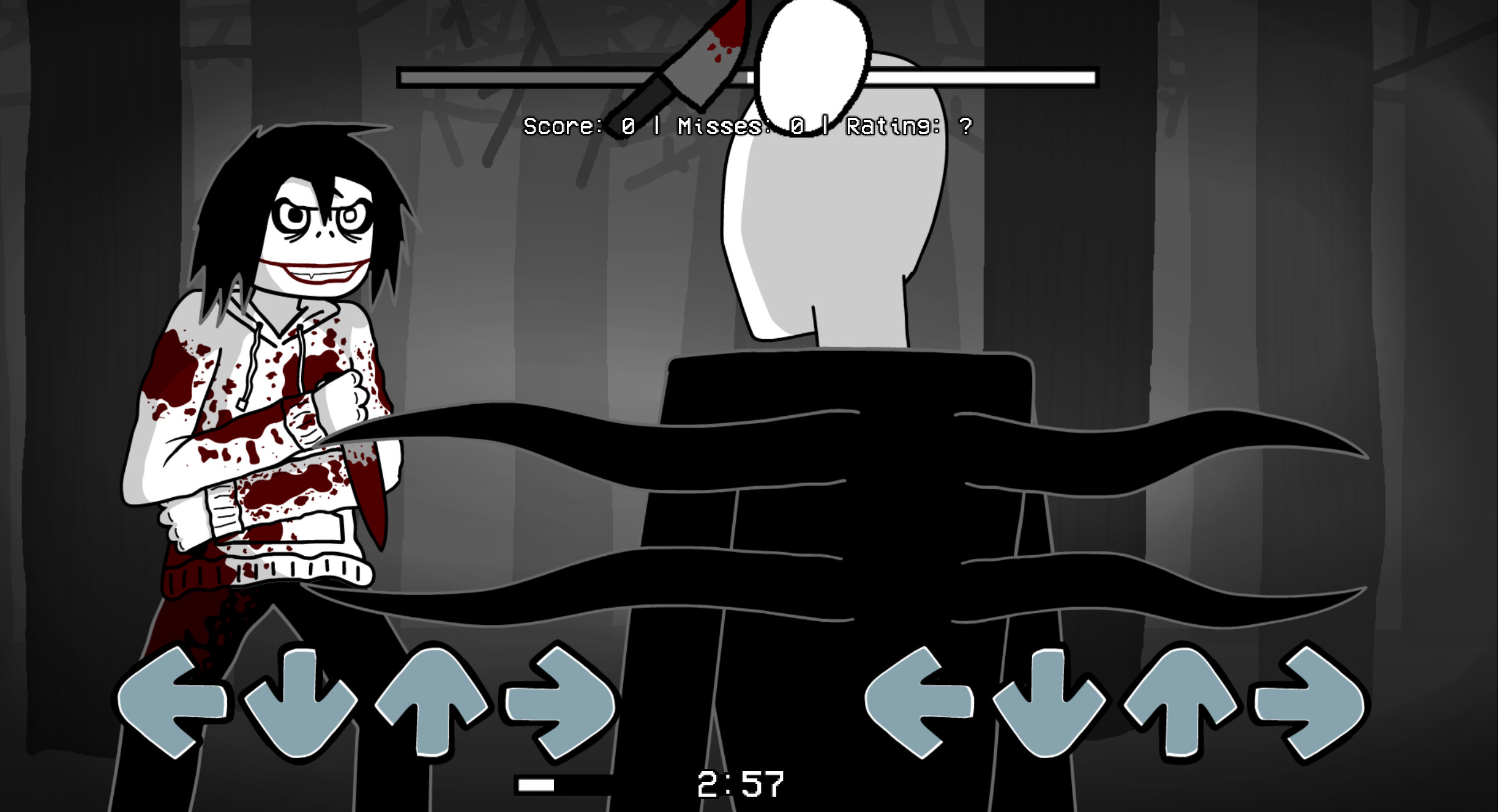 [SENSITIVE CONTENT] FNF - Jeff The Killer vs Slenderman Mod for Friday ...