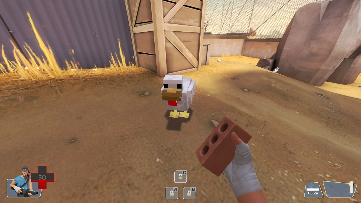 (Legacy TF2C) Minecraft Sunnyside Chickens Mod for Team Fortress 2 ...