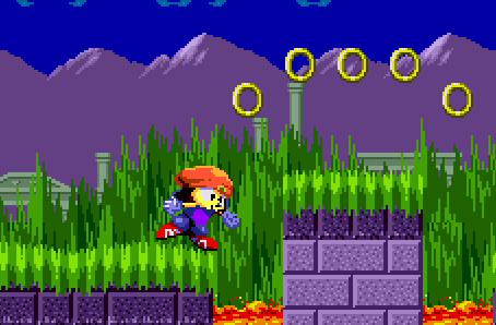 PARAPPA in SONIC 1 FOREVER Mod for Sonic the Hedgehog Forever | S1F Mods