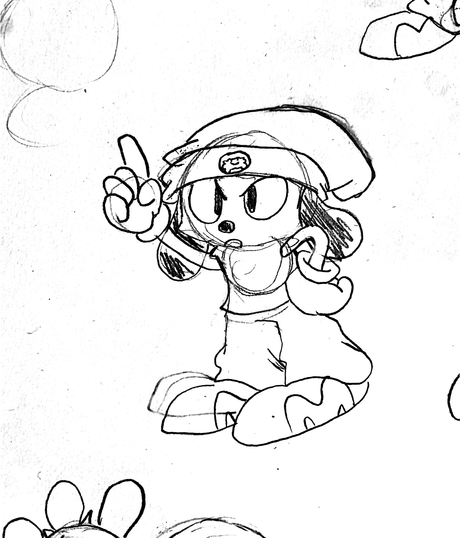 PARAPPA in SONIC 1 FOREVER Mod for Sonic the Hedgehog Forever | S1F Mods