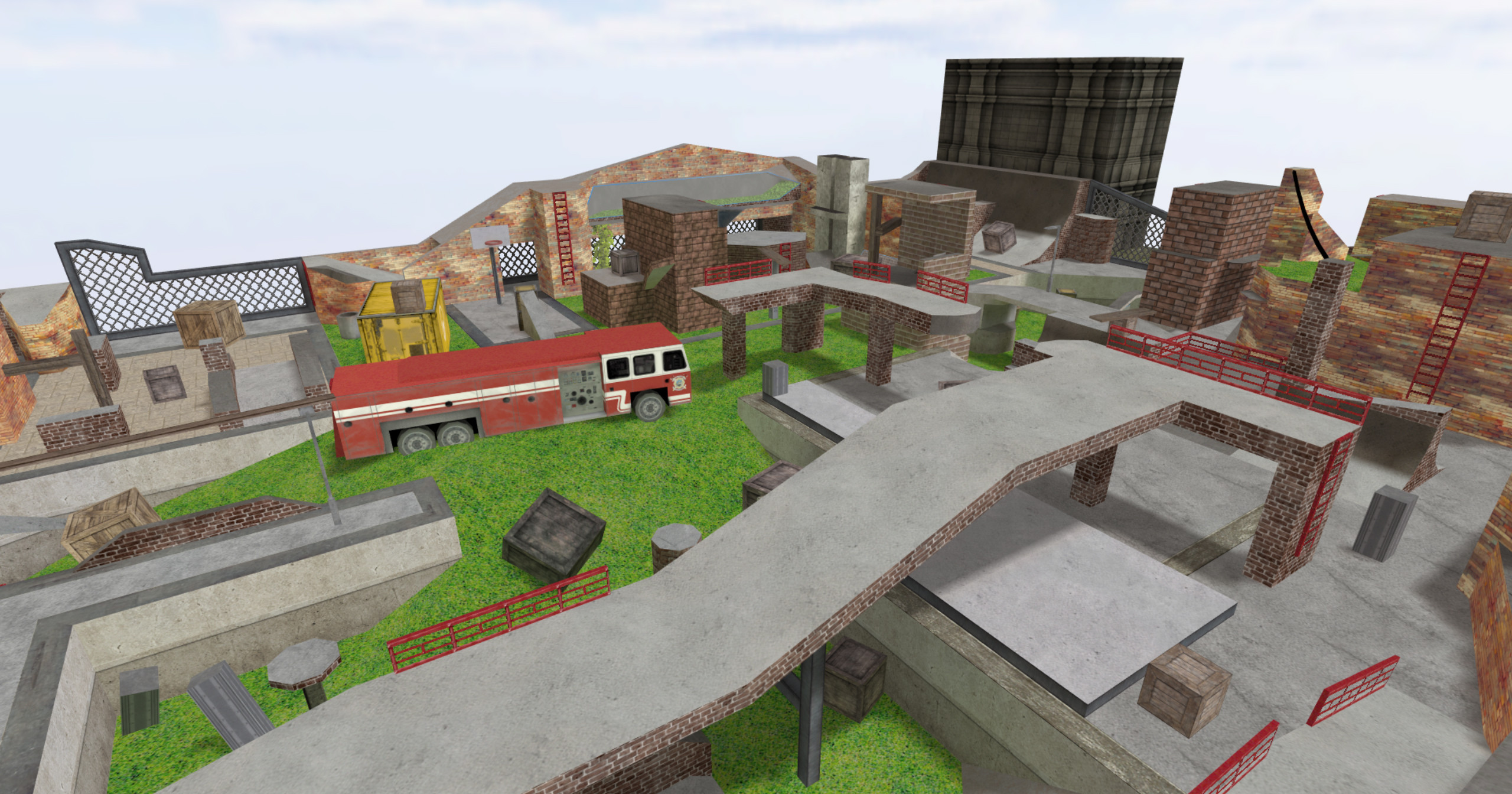 hns_skatepark Mod for Counter-Strike 1.6 | CS1.6 Mods