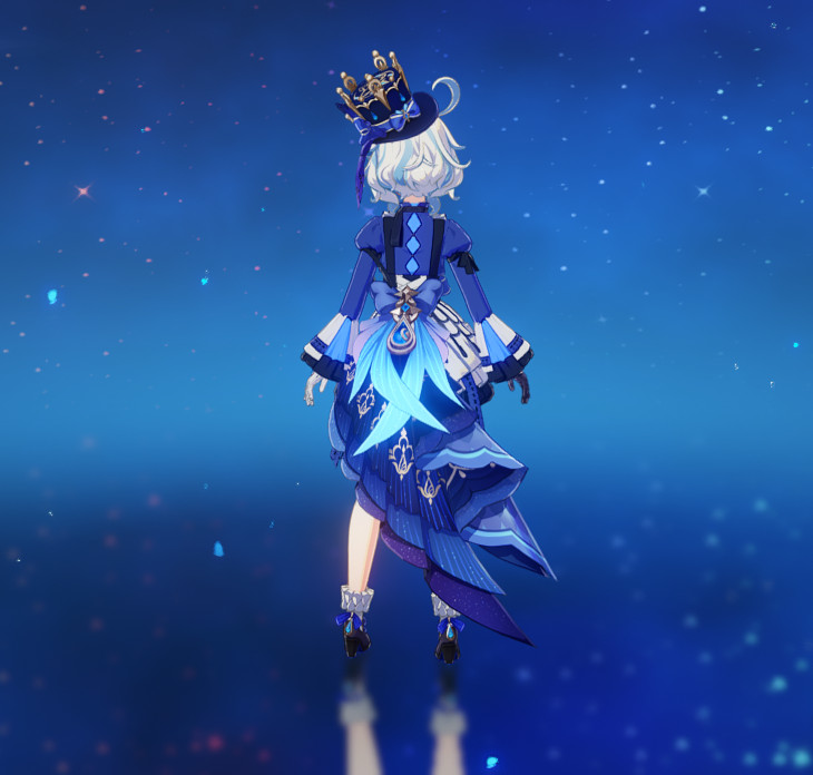 bloom of rain furina + weapon Mod for Genshin Impact | GI Mods