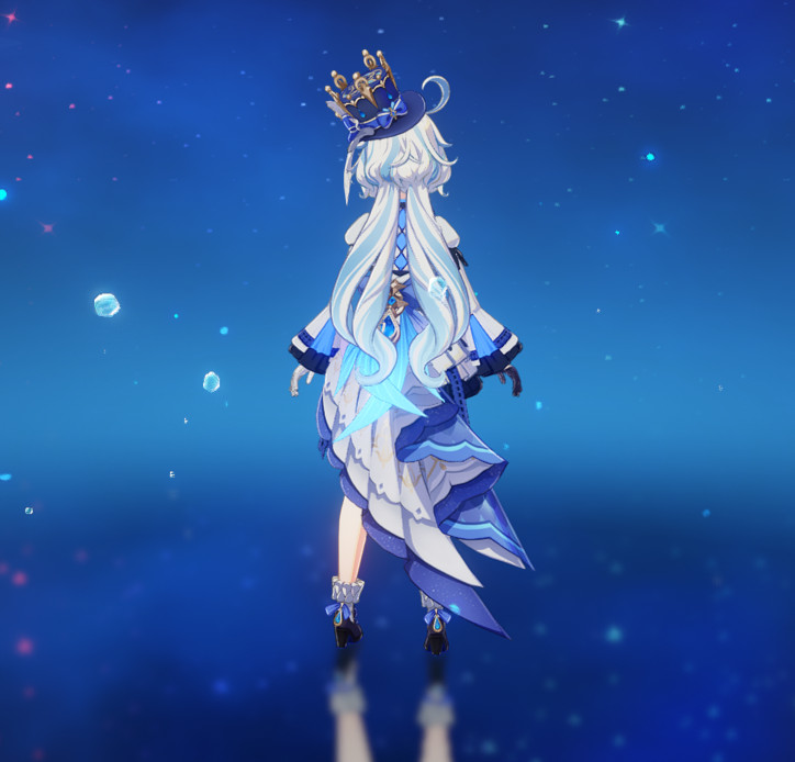 bloom of rain furina + weapon Mod for Genshin Impact | GI Mods