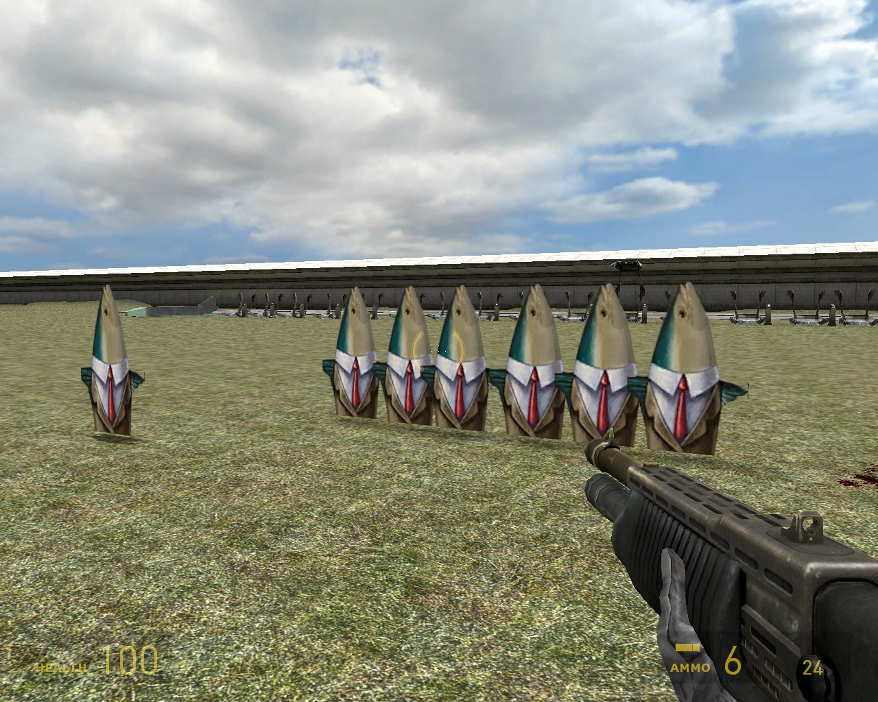 Spongebob Fish Over G-man Mod for Half-Life 2 | HL2 Mods