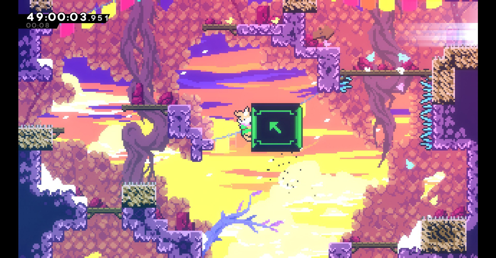 Mountain Seeker (Fox from TUNIC skin mod) Mod for Celeste | Celeste Mods