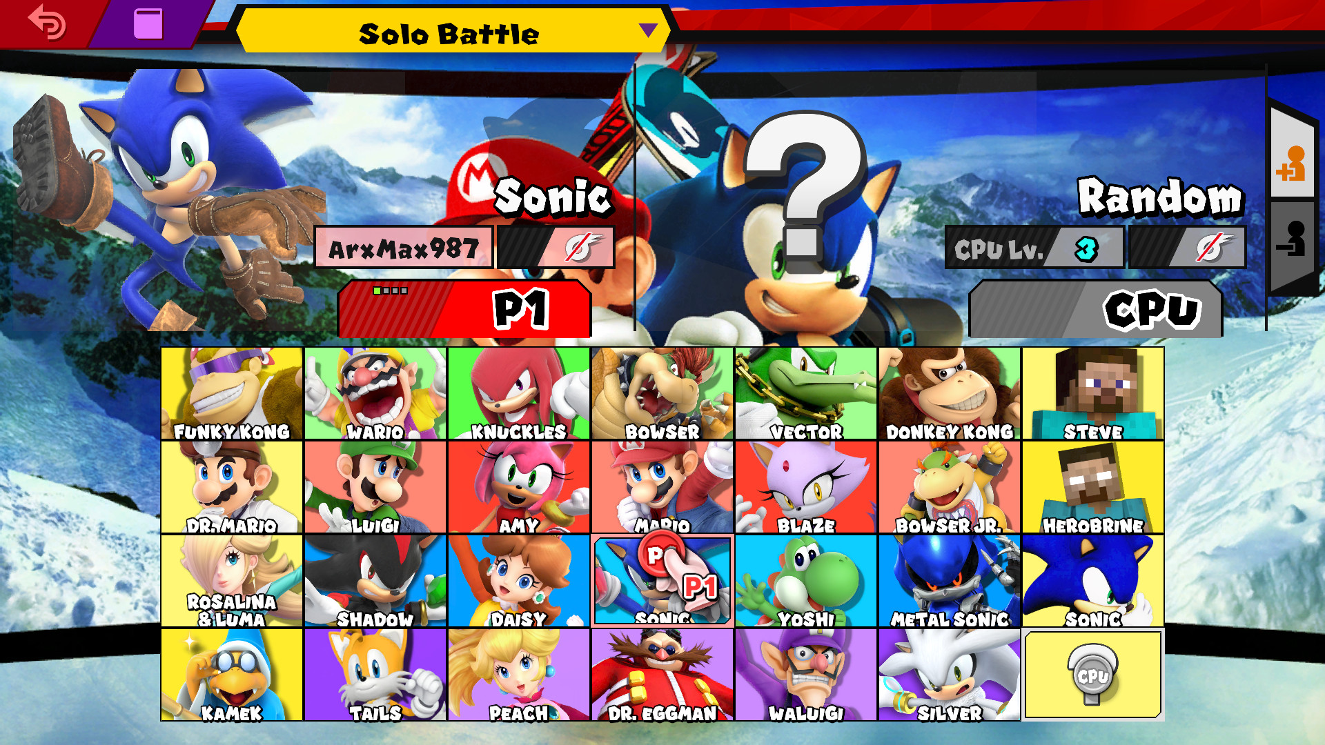 Explorer Sonic Mod for Super Smash Bros. Ultimate | SSBU Mods