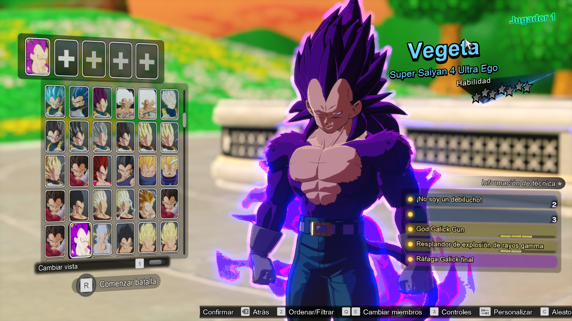 DEFINITIVE CHARACTER MOD LAYOUT (+832 SLOTS) Mod for Dragon Ball ...