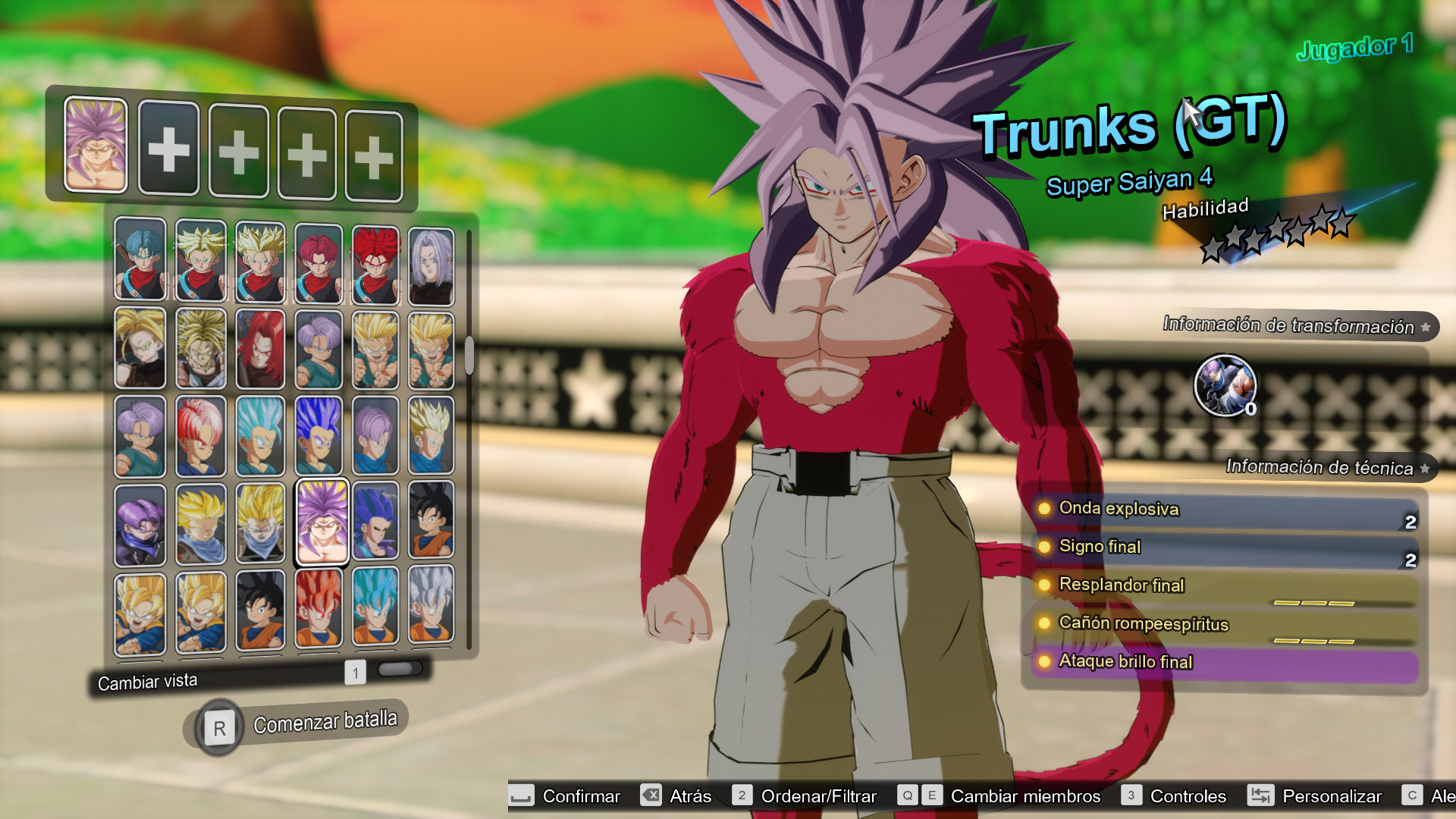 DEFINITIVE CHARACTER MOD LAYOUT (+832 SLOTS) Mod for Dragon Ball ...