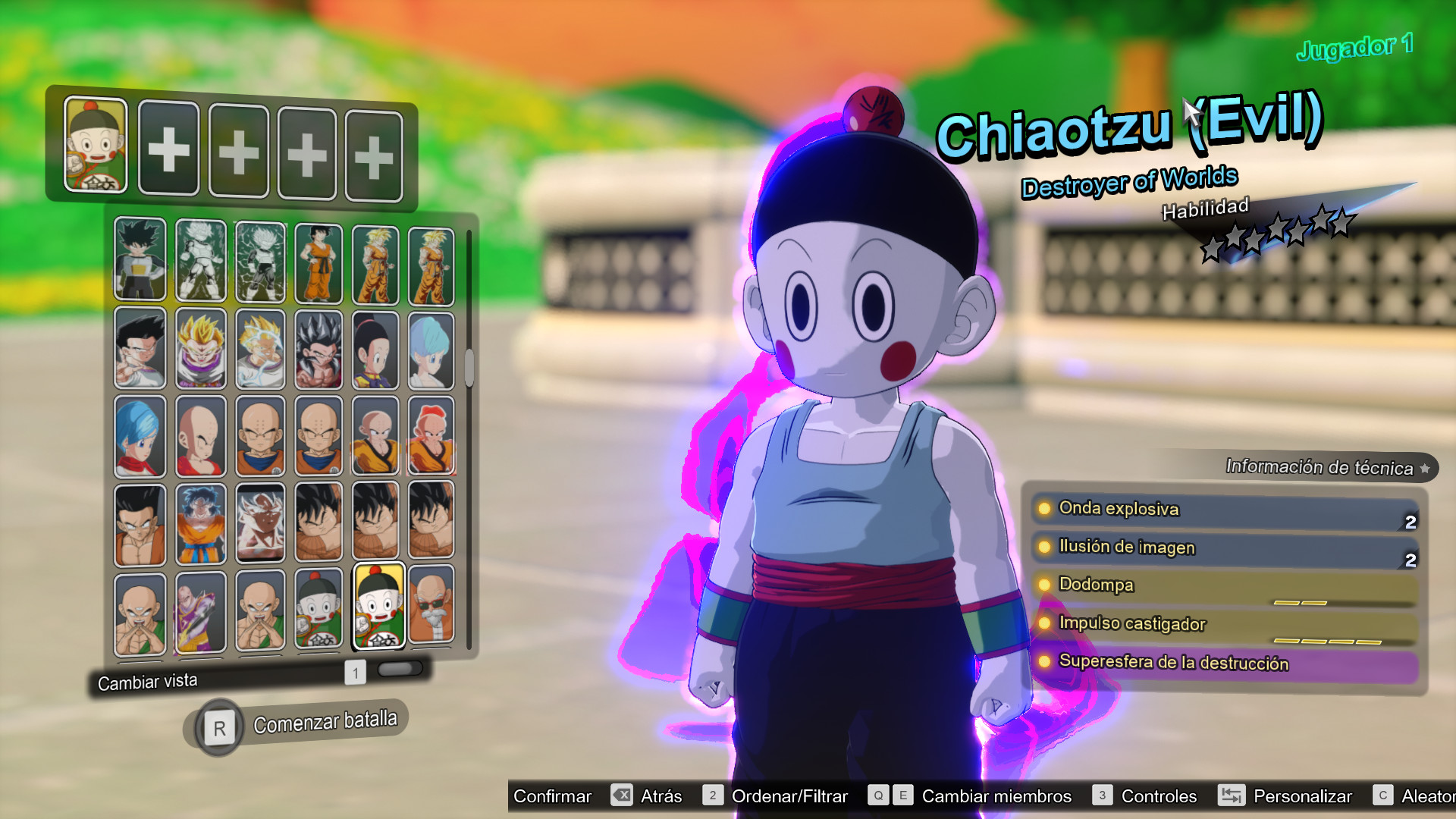 DEFINITIVE CHARACTER MOD LAYOUT (+832 SLOTS) Mod for Dragon Ball ...