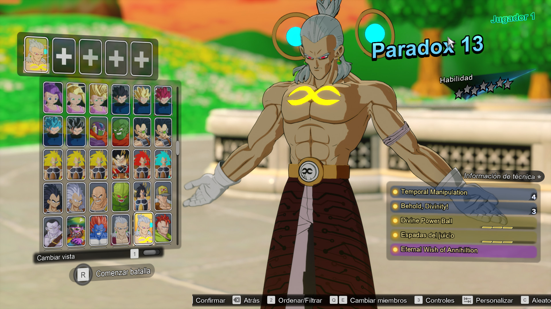 DEFINITIVE CHARACTER MOD LAYOUT (+832 SLOTS) Mod for Dragon Ball ...