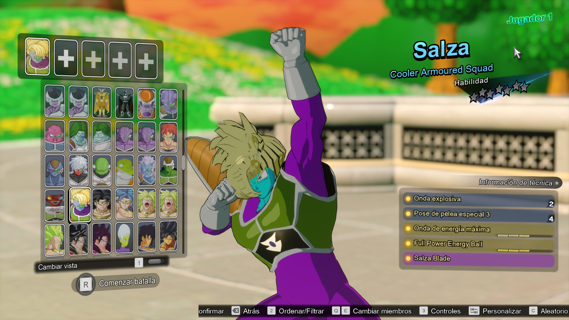 DEFINITIVE CHARACTER MOD LAYOUT (+832 SLOTS) Mod for Dragon Ball ...