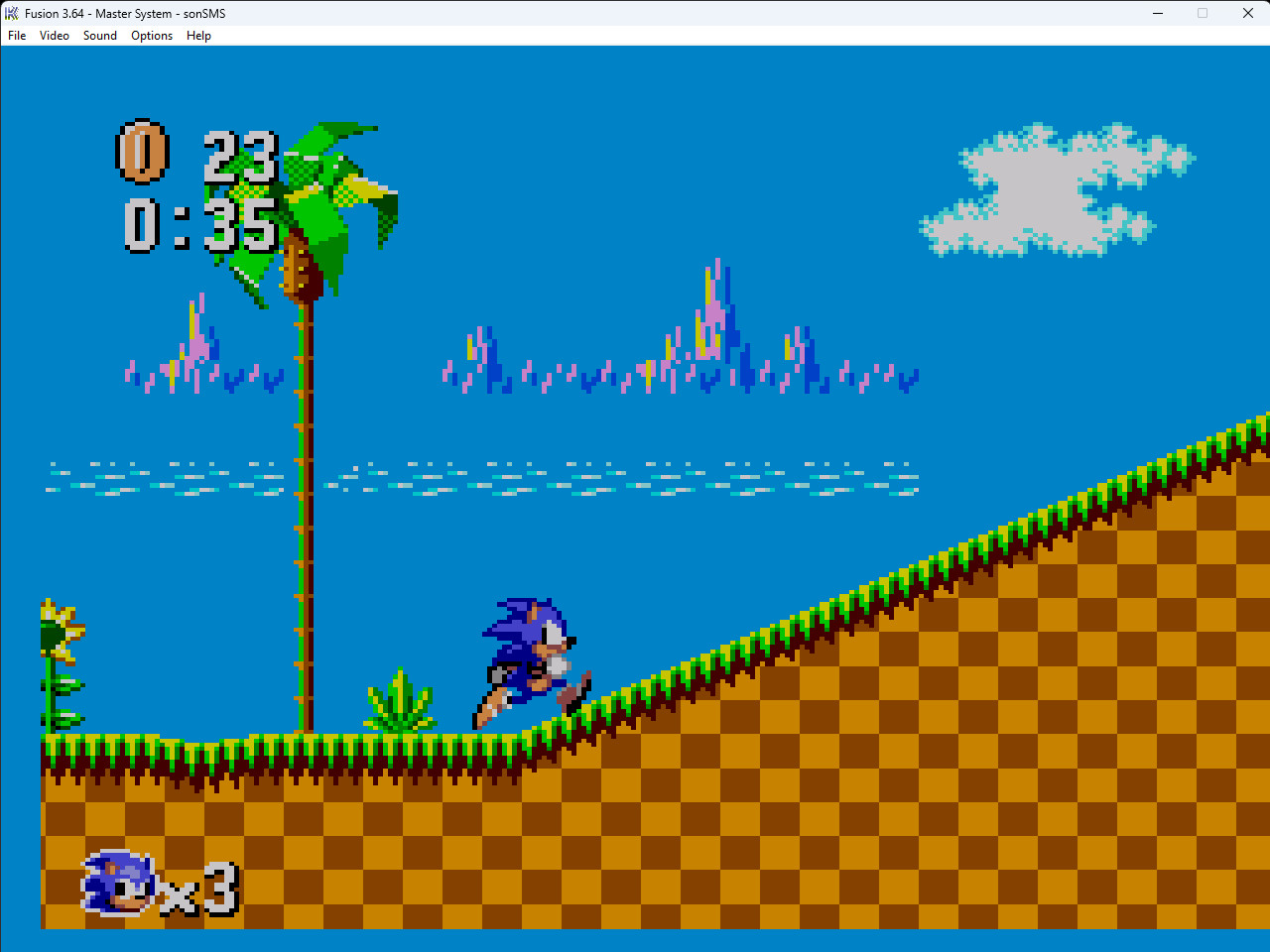 Sonic Forever Repainted: SMS Edition Mod for Sonic the Hedgehog (Master ...