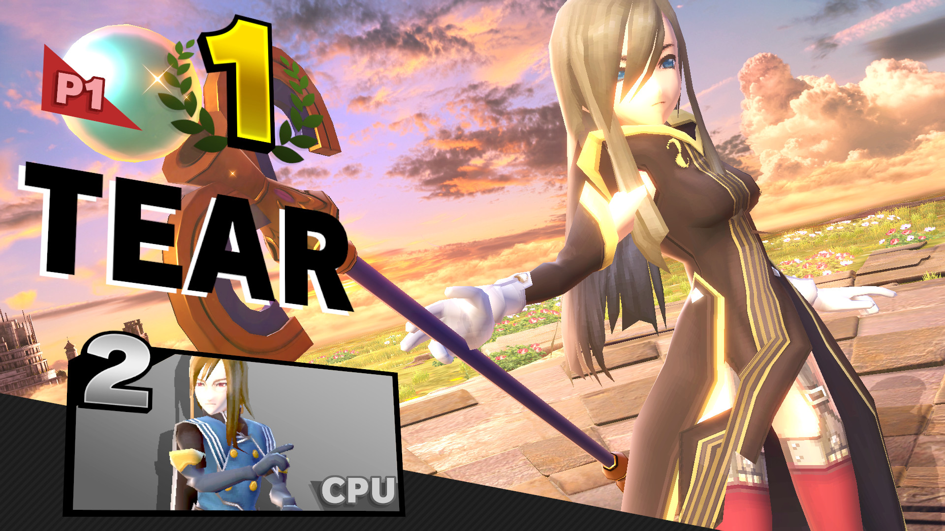 Tear (Tales of the Abyss) over Palutena Mod for Super Smash Bros. Ultimate | SSBU Mods
