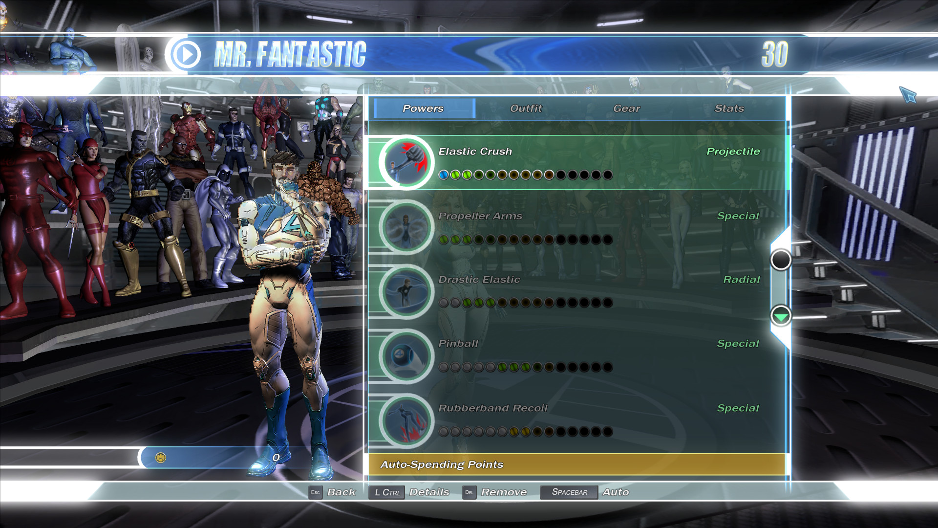 Marvel RIVALS Mister Fantastic Default Mod for Marvel: Ultimate Alliance | MUA Mods