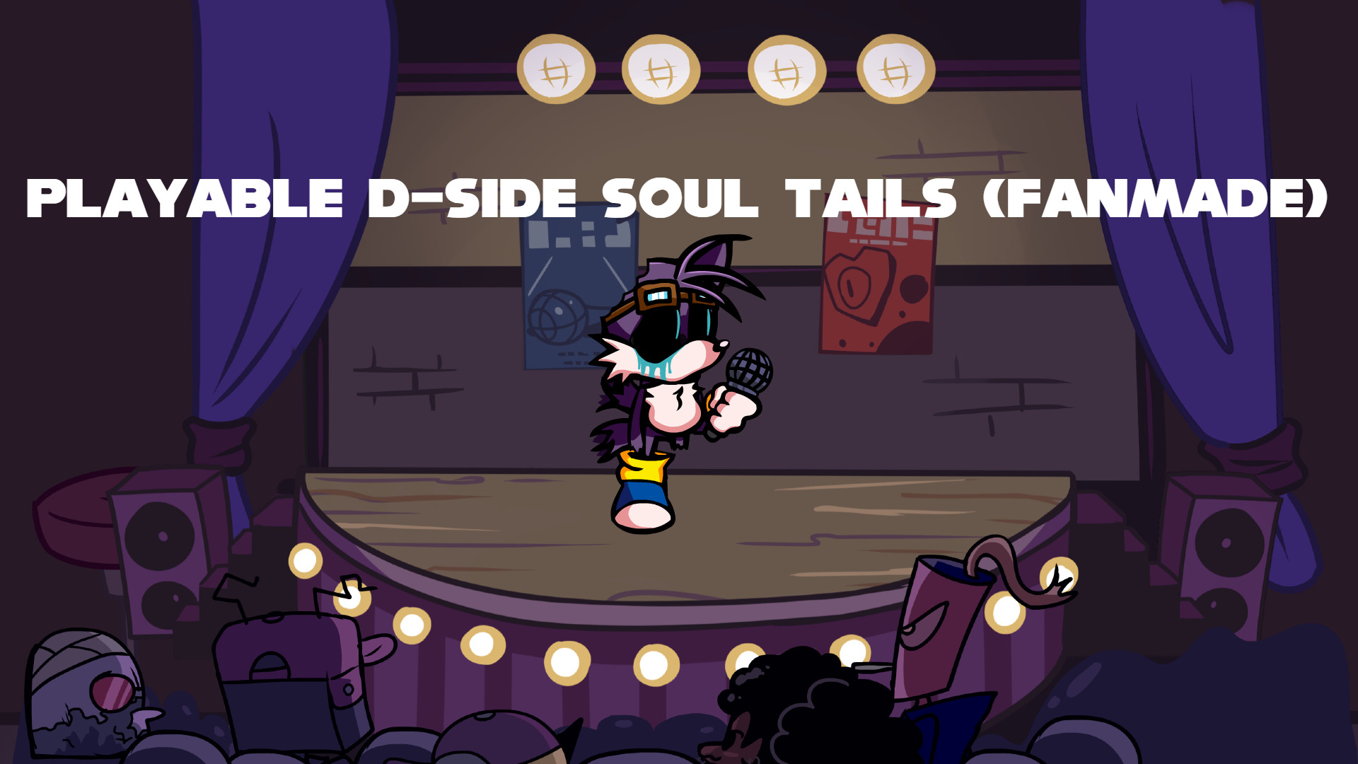 [SENSITIVE CONTENT] Playable D-Side Soul Tails (FanMade) + FLA Mod for ...
