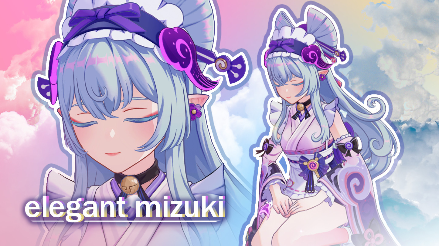 the elegant mizuki ໑ an edit Mod for Genshin Impact | GI Mods