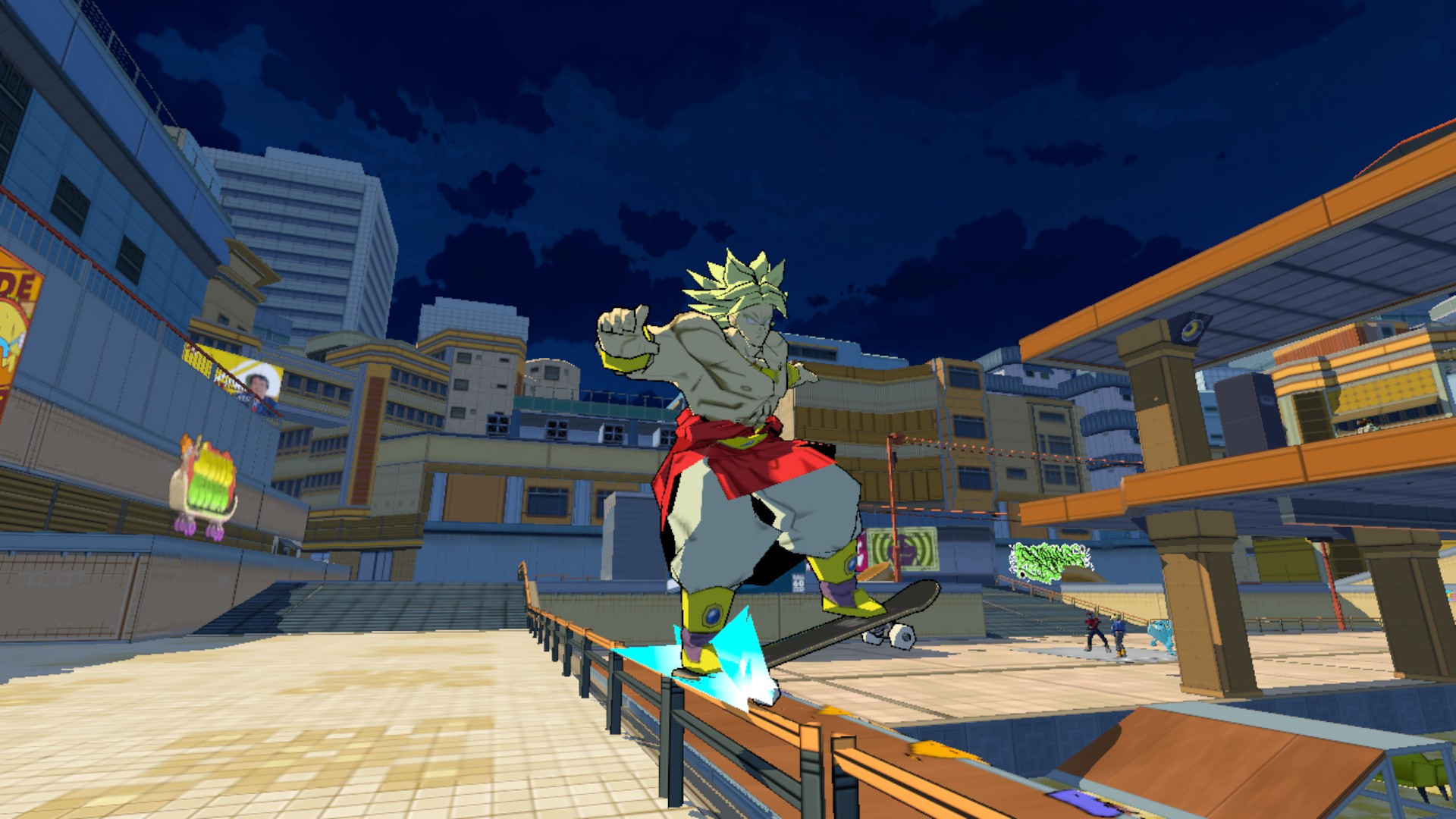 Broly - Dragon Ball Z Mod for Bomb Rush Cyberfunk | BRC Mods