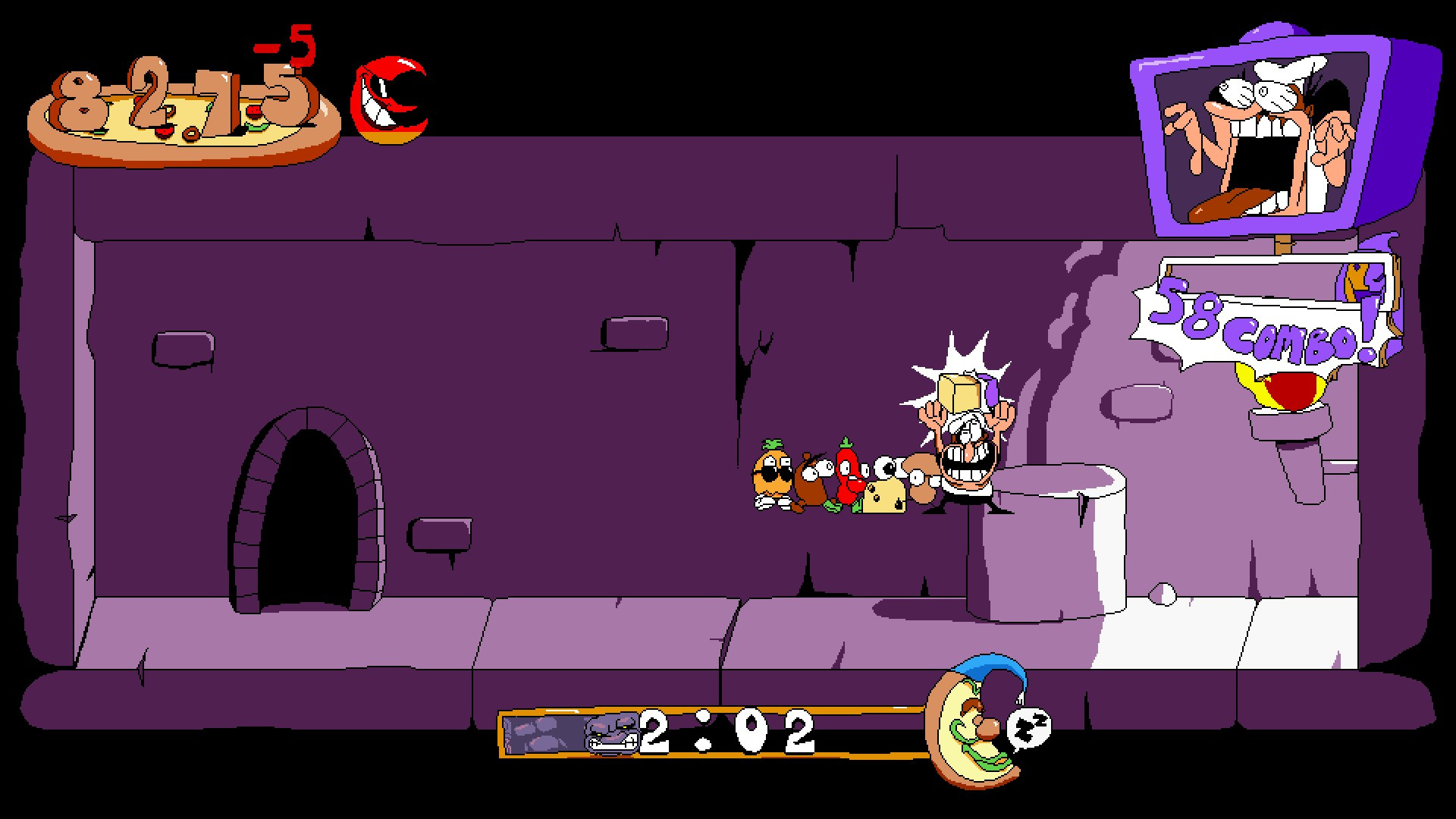 Woon Ranks (Reskin) Mod for Pizza Tower | PT Mods