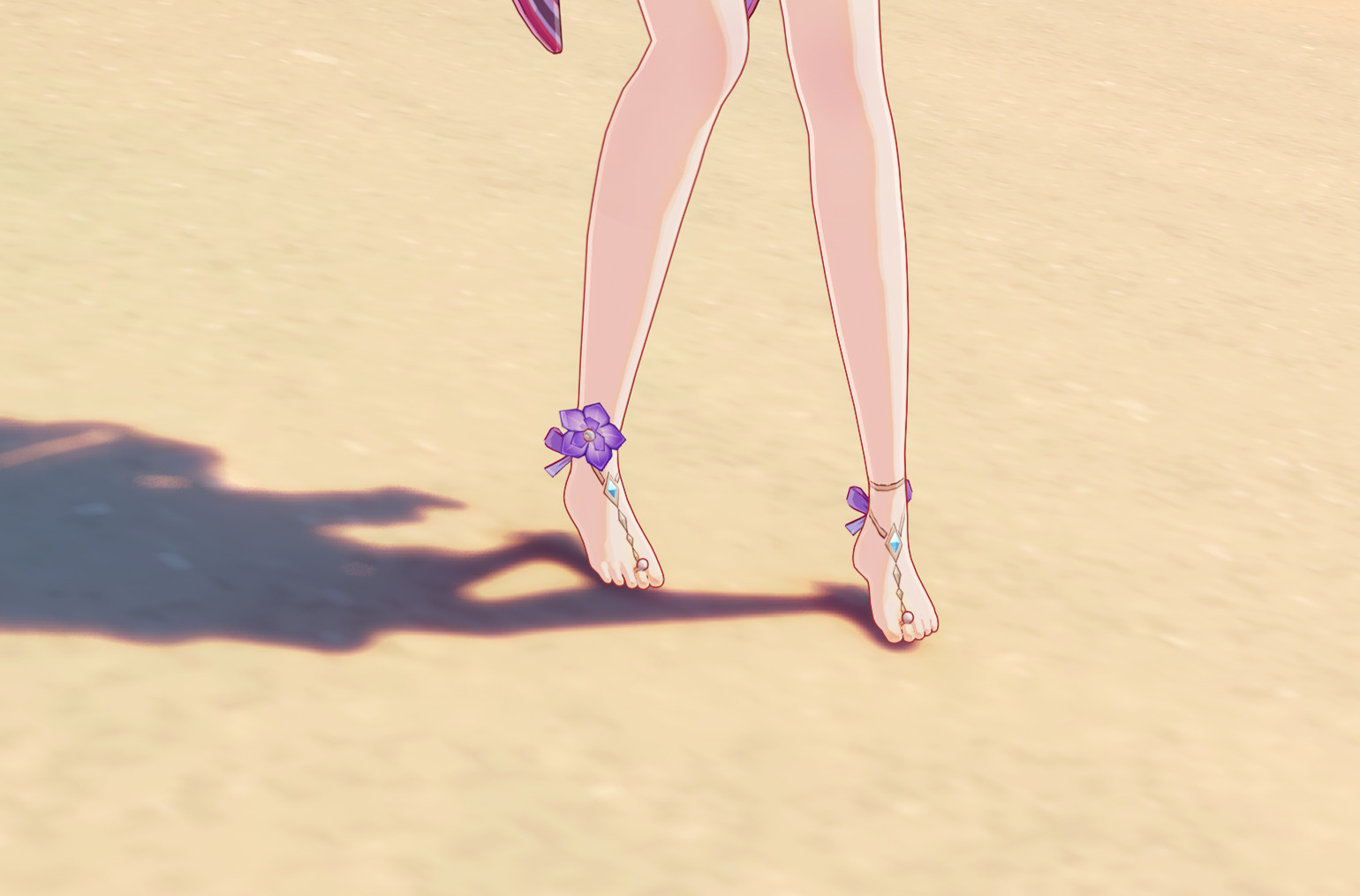 Mizuki Bare Feet Mod for Genshin Impact | GI Mods