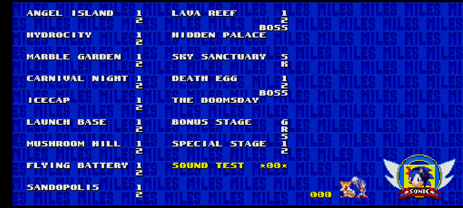Origins Sound Test Sprites Addon Mod for Sonic 3 A.I.R. | S3AIR Mods