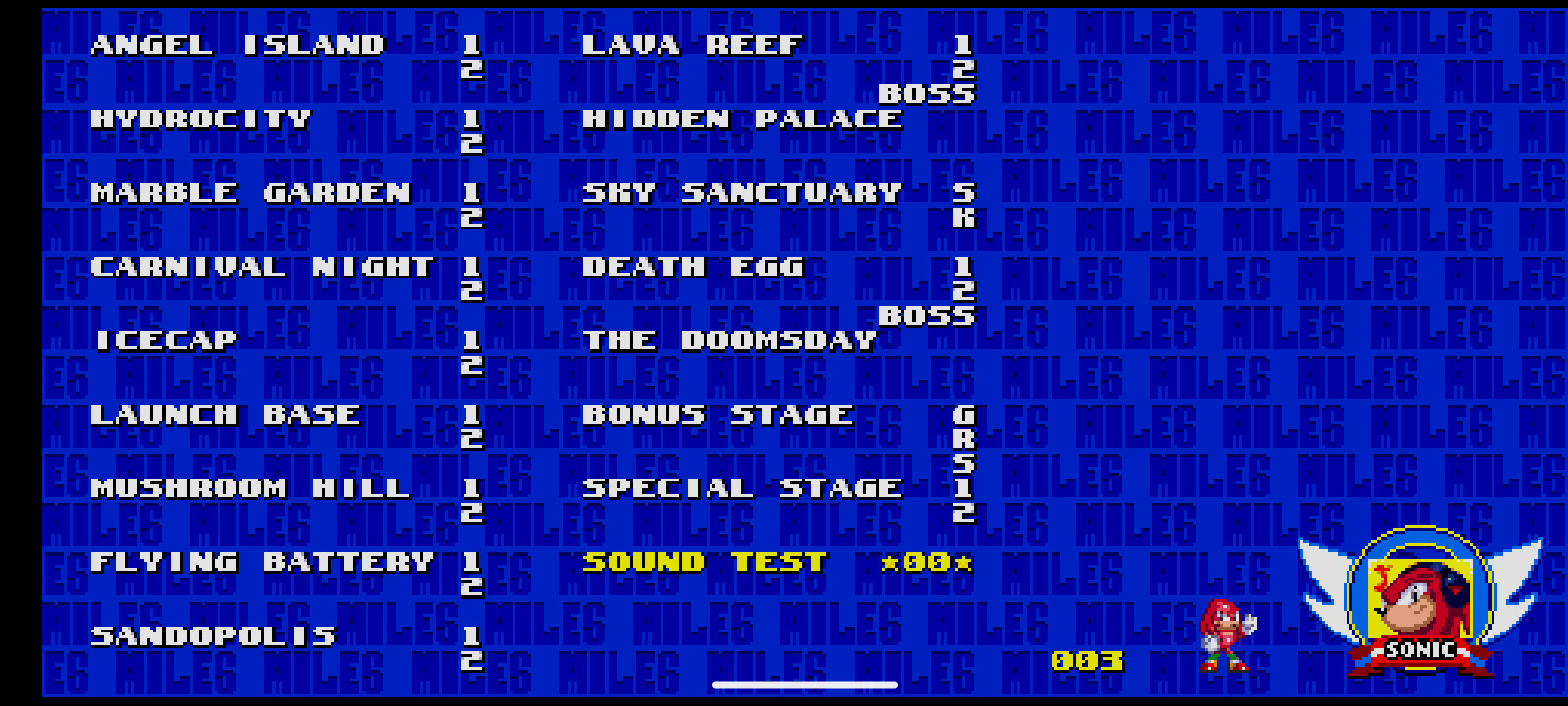 Origins Sound Test Sprites Addon Mod for Sonic 3 A.I.R. | S3AIR Mods