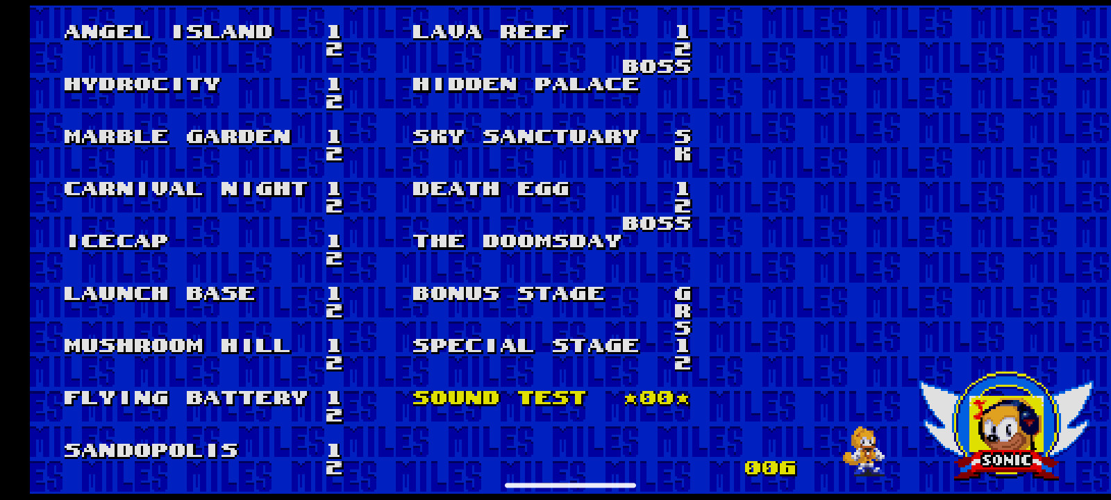 Origins Sound Test Sprites Addon Mod for Sonic 3 A.I.R. | S3AIR Mods