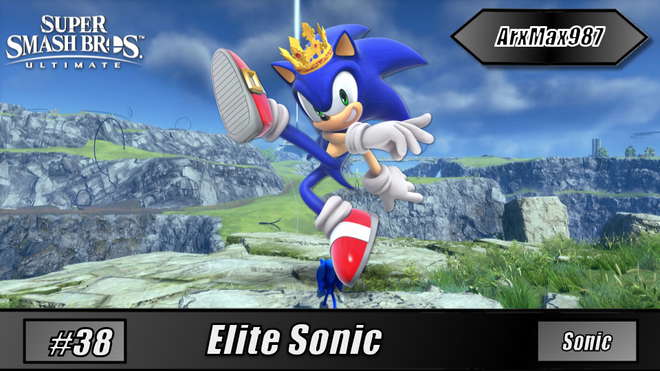 Elite Sonic Mod for Super Smash Bros. Ultimate | SSBU Mods