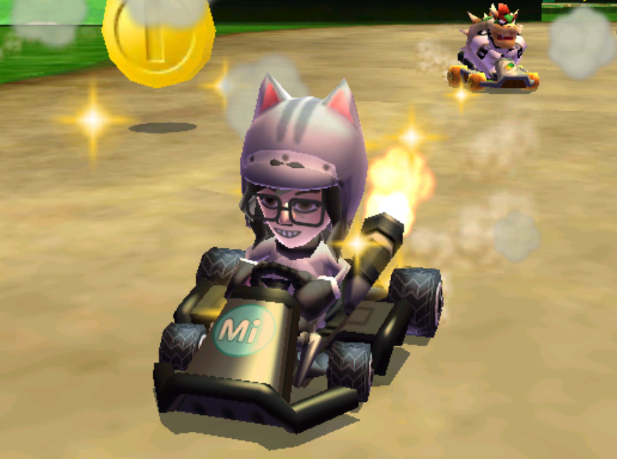 MKT Cat Mii Suit Mod for Mario Kart 7 | MK7 Mods