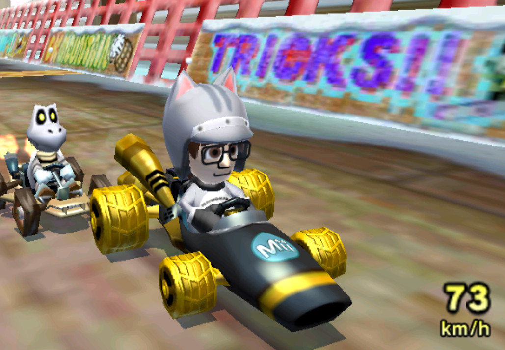 MKT Cat Mii Suit Mod for Mario Kart 7 | MK7 Mods