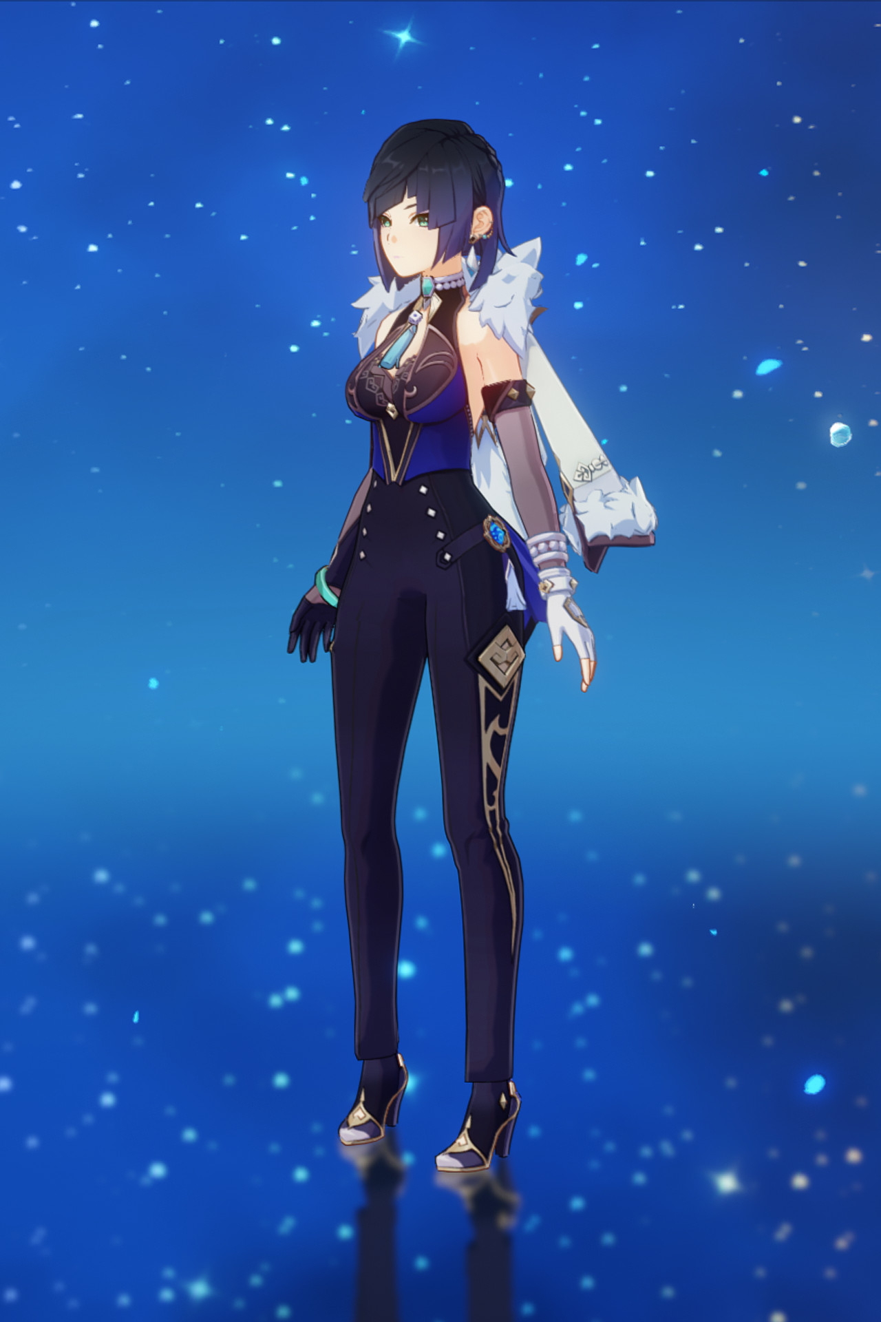 Yelan With Pants Mod for Genshin Impact | GI Mods