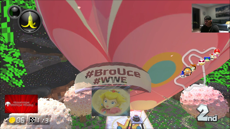 #BroUce #WWE gamedropspops Glider MK8D mod Mod for Mario Kart 8 Deluxe ...