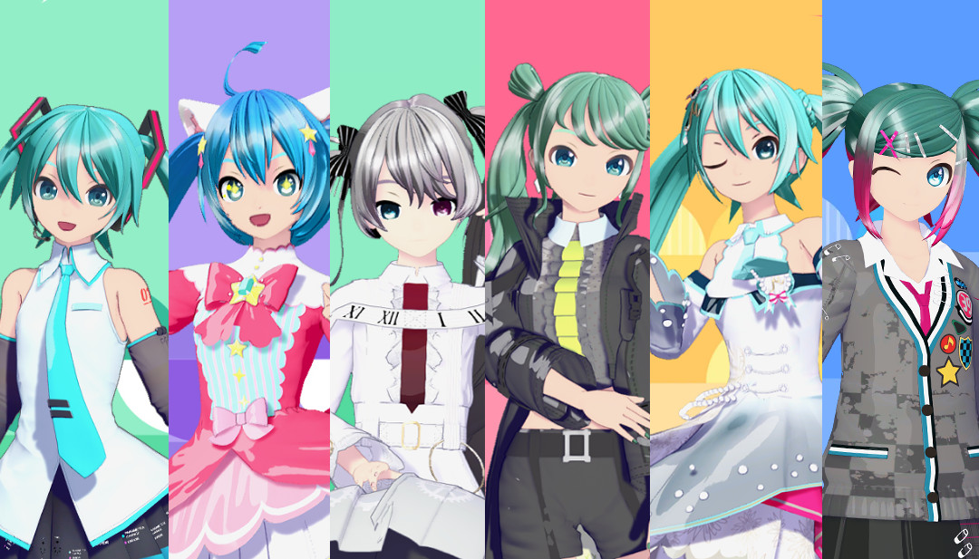 Sekai Miku Module Pack Mod for Hatsune Miku: Project DIVA Mega Mix+ ...