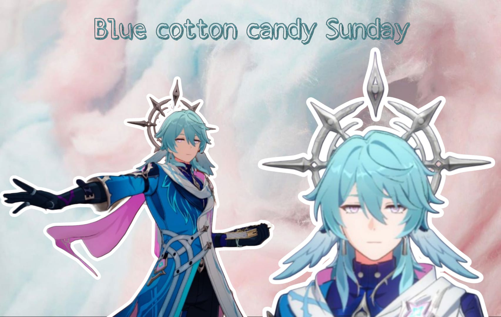 Blue Cotton Candy Sunday Mod for Honkai Star Rail | HSR Mods