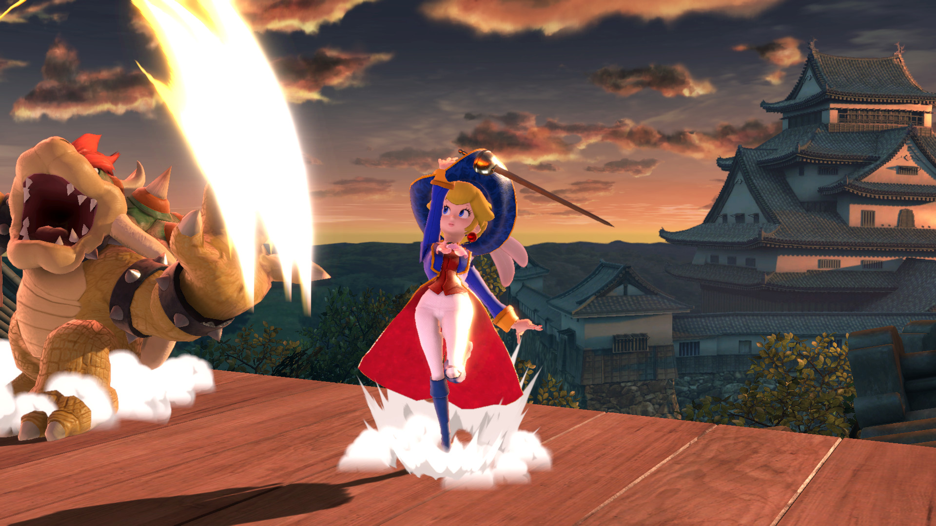 Swordfighter Peach Mini Moveset! Mod for Super Smash Bros. Ultimate ...