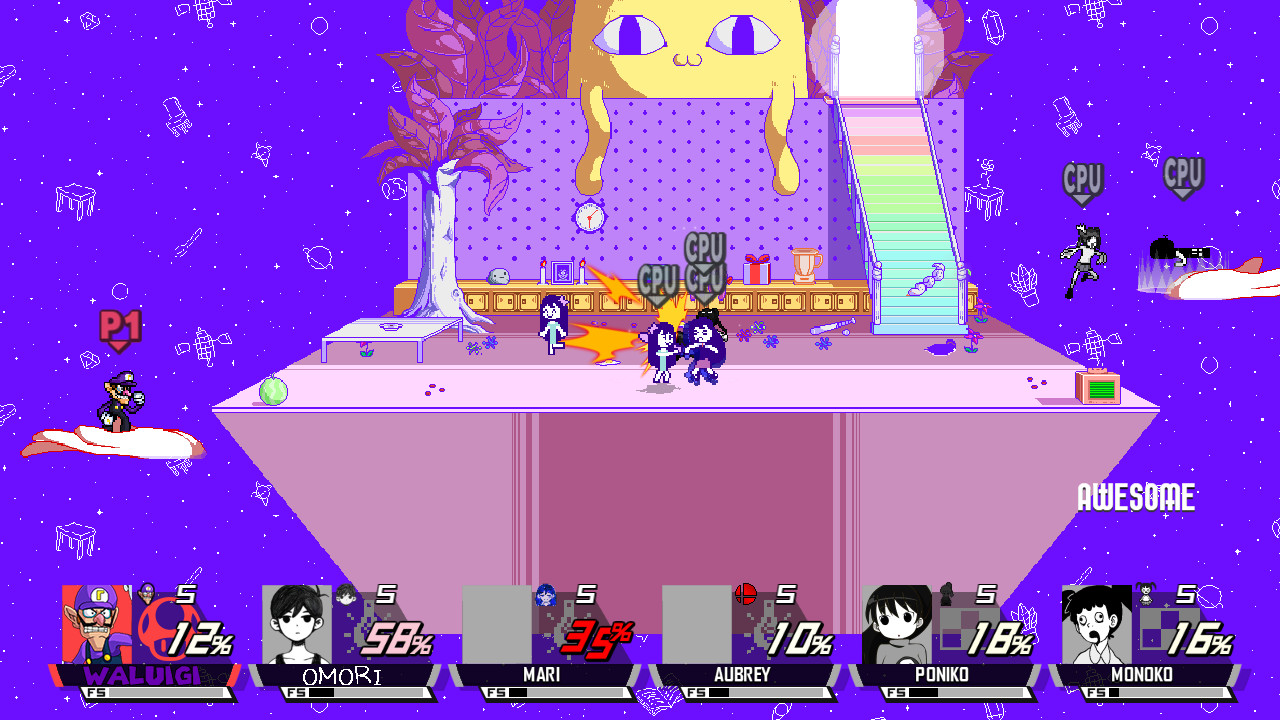 Omori - Neighbor's Room (9.5/CMC+) Mod for Super Smash Bros. Crusade ...