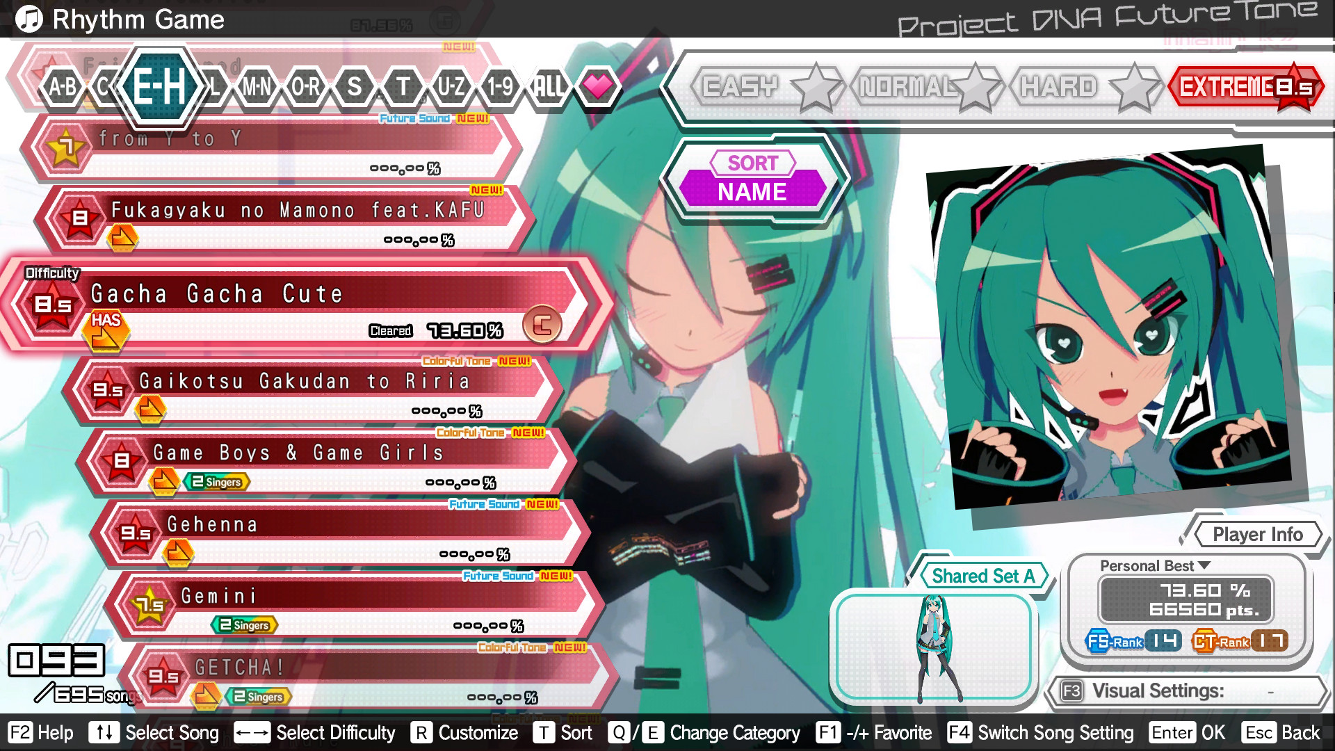 Gacha Gacha Cute Mod for Hatsune Miku: Project DIVA Mega Mix+ ...