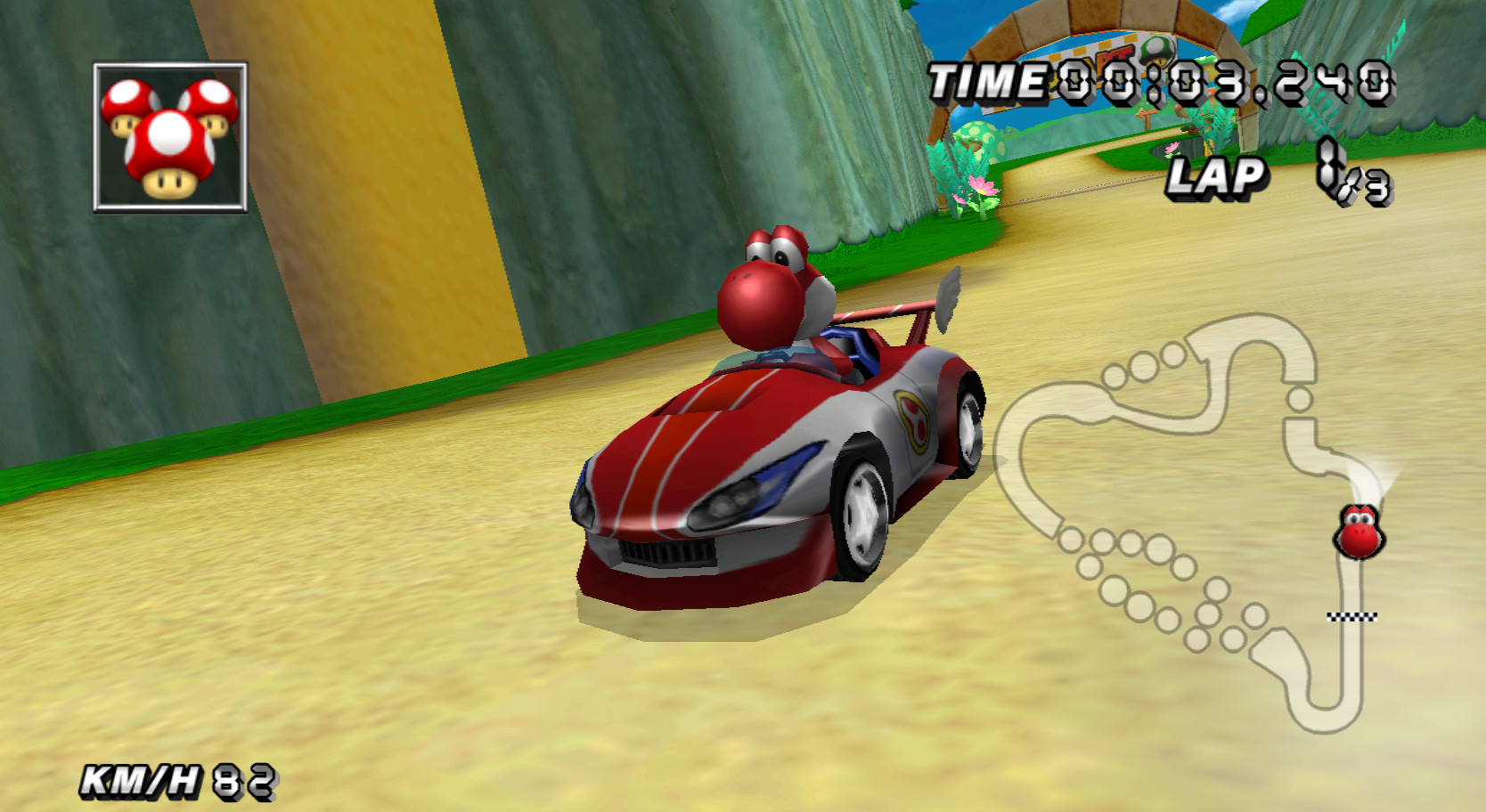 Red Yoshi Mod for Mario Kart Wii | MKWii Mods