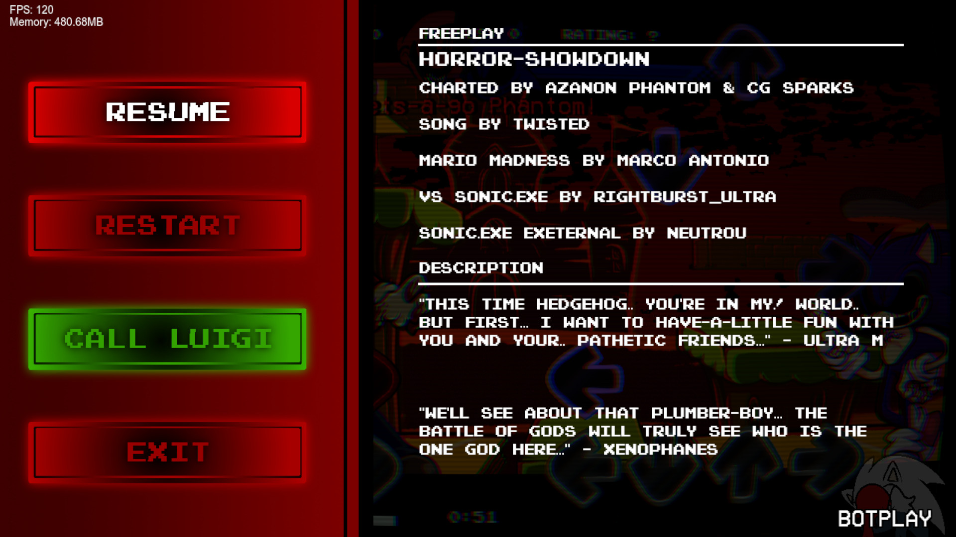 FNF: Mario Madness V2 X Sonic.EXE Horror Showdown Mod for Friday Night ...