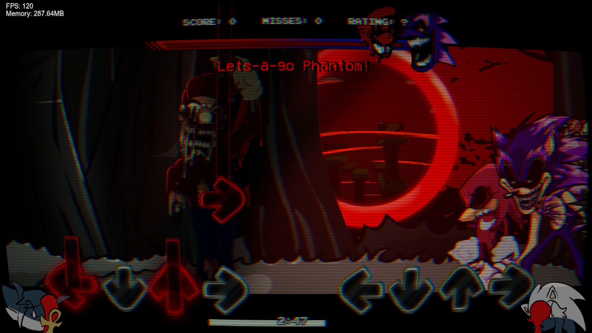 FNF: Mario Madness V2 X Sonic.EXE Horror Showdown Mod for Friday Night ...