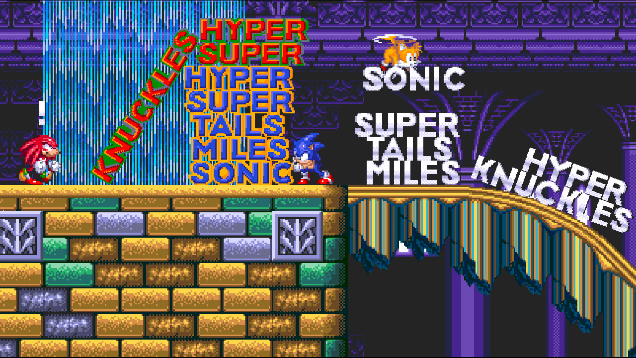 "Got Through" Font Over Act Clear Names (GTFOACN) Mod for Sonic 3 A.I.R. | S3AIR Mods