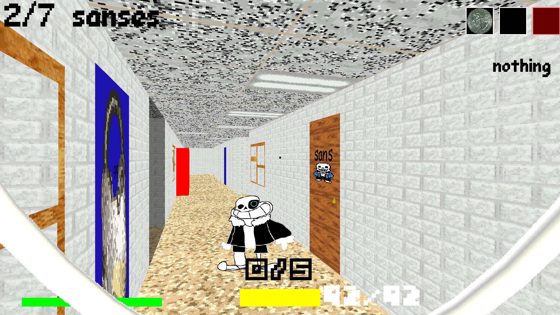 Baldi's Basics But Every Enemy Is Sans Mod for Baldi's Basics | Baldi Mods