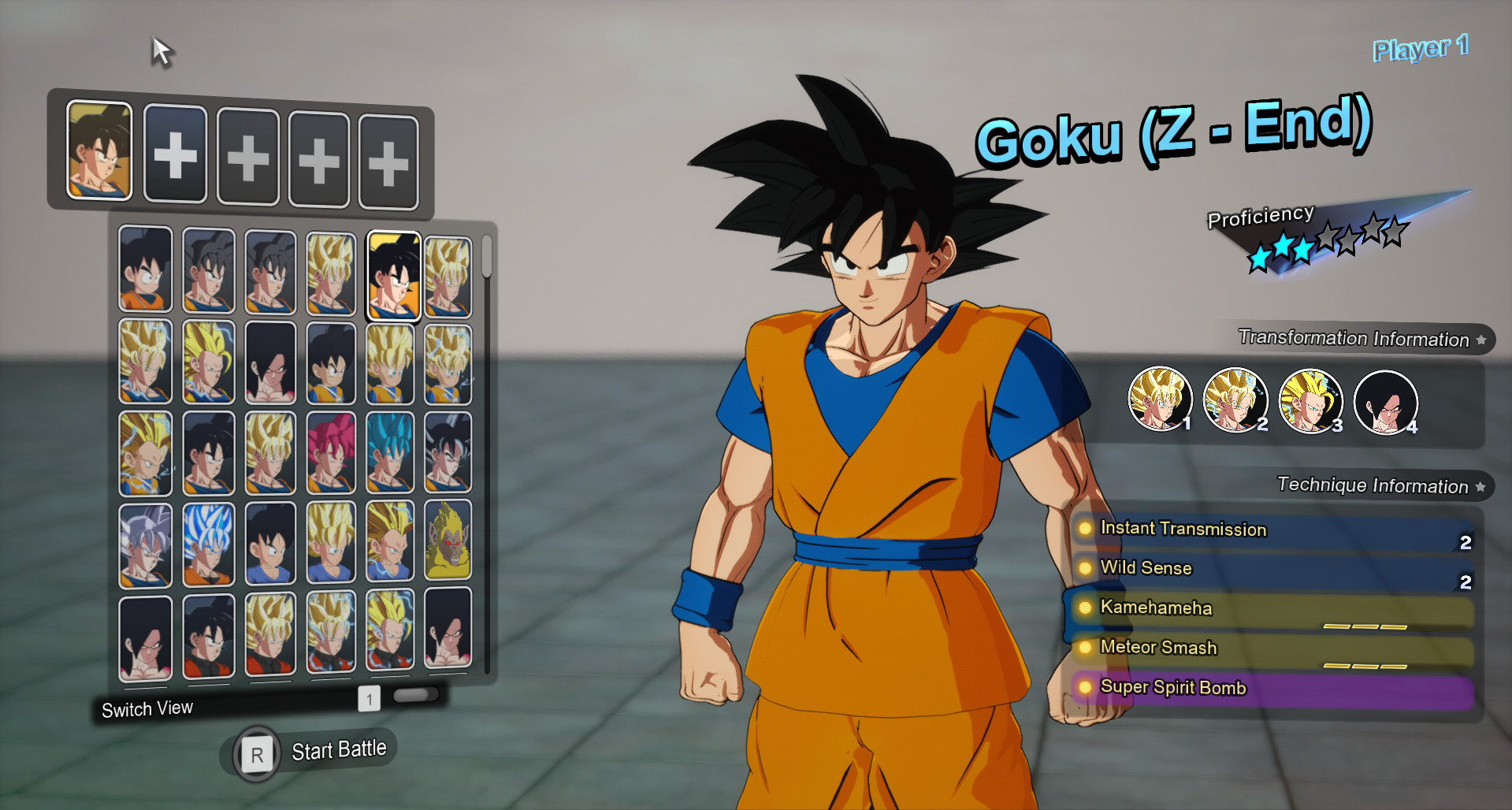 End-Z Goku to Millennium's SSJ4 Adult Goku (Daima) Mod for Dragon Ball ...