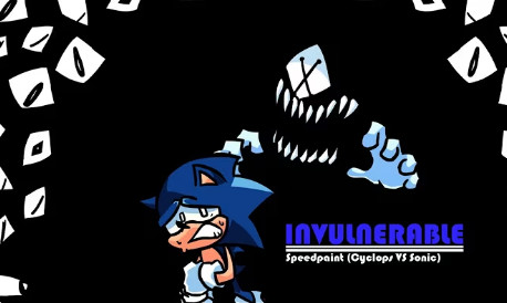 invincible but cyclops vs sonic V3.0 Mod for Friday Night Funkin' | FNF ...
