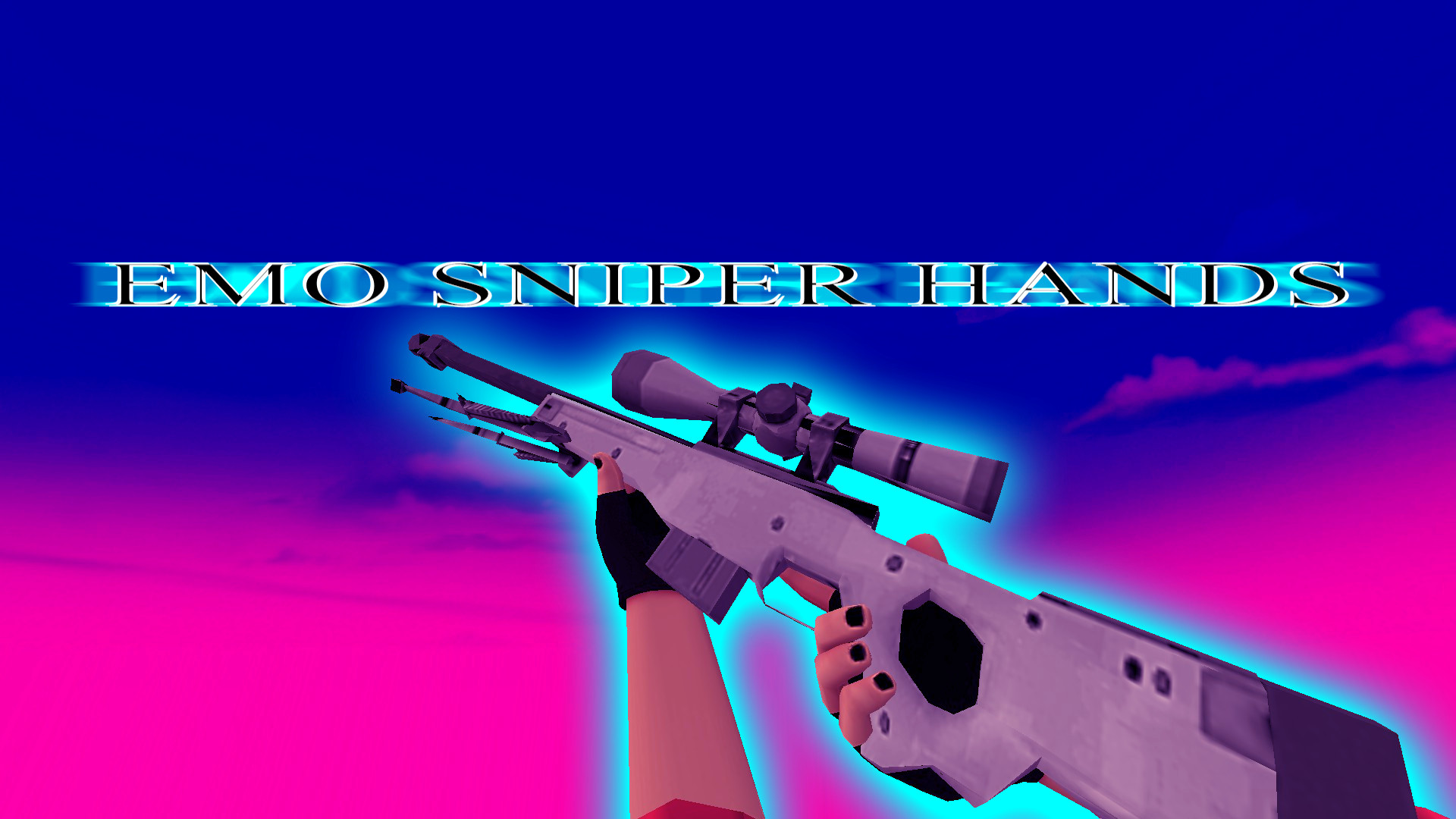 emo sniper hands (leaf version) Mod for Team Fortress 2 | TF2 Mods