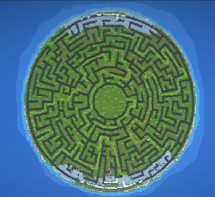 Labyrinth World Mod for WorldBox | WorldBox Mods