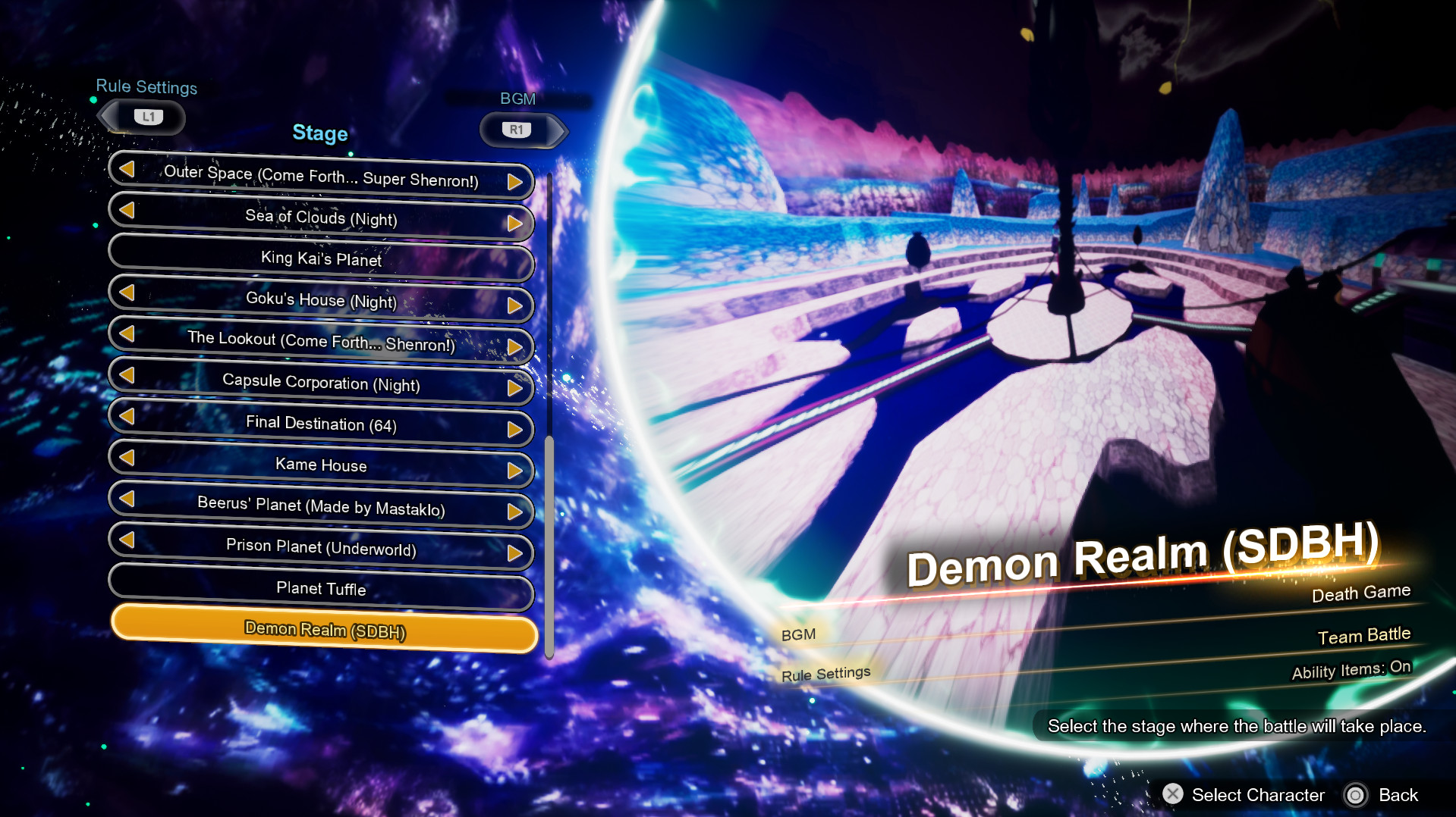 Demon Realm (Super Dragon Ball Heroes) Mod for Dragon Ball: Sparking ...