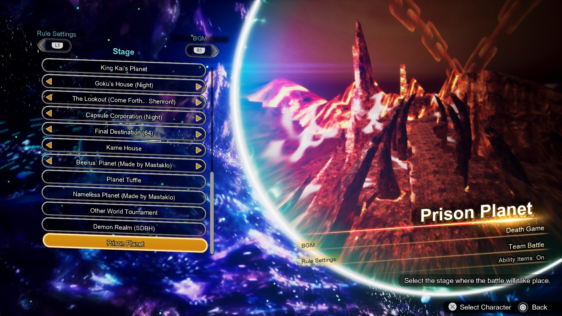 Prison Planet #3 Mod for Dragon Ball: Sparking! ZERO | DBSZ Mods